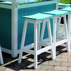 Buy POLYWOOD® Bar Stools Furniture : Premium Poly Patios