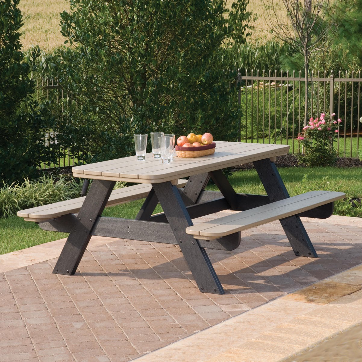 Upgrade Your Outdoor Dining with Breezesta™ 6 ft Picnic Table - Durable ...