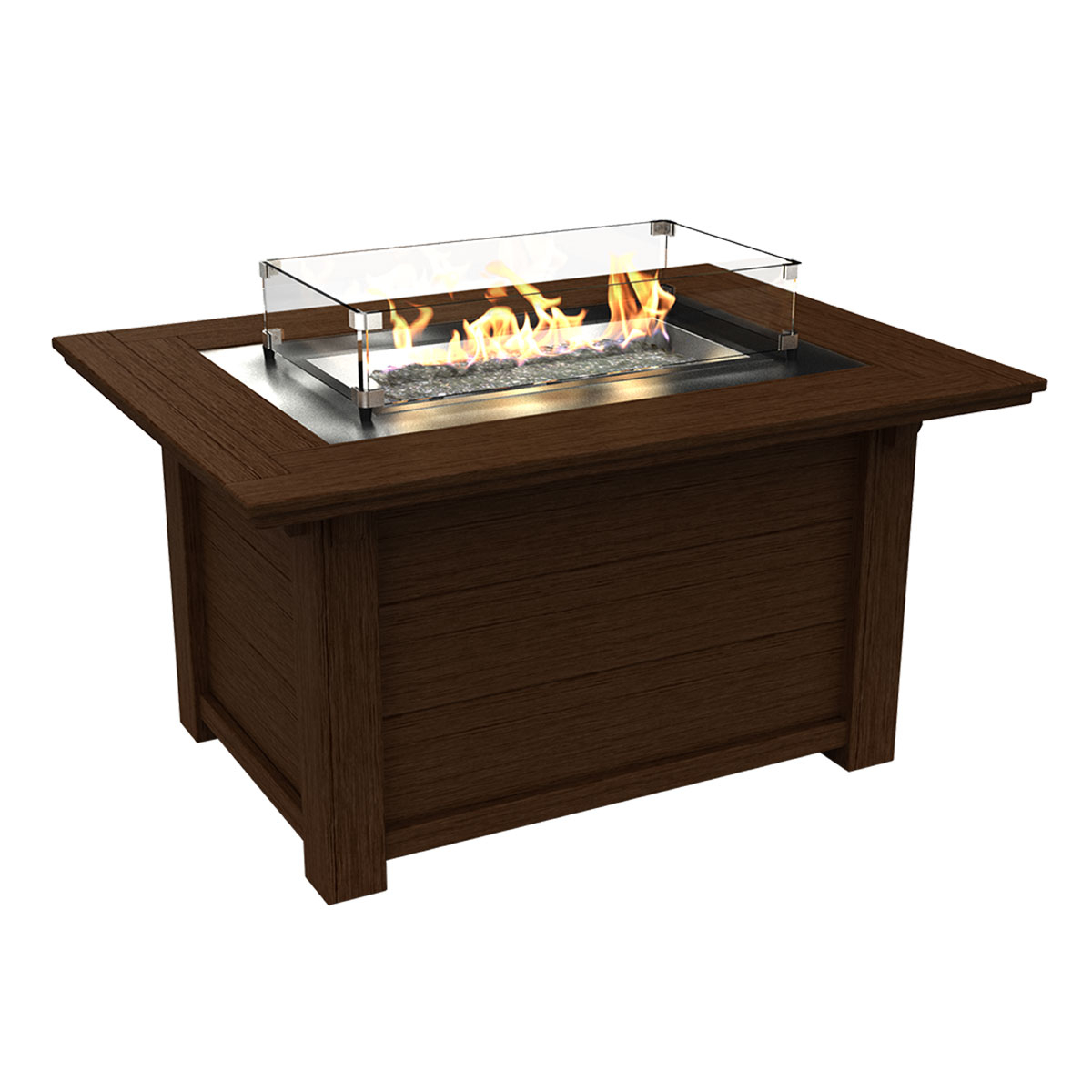 Transform Your Outdoor Space with a Stylish Rectangular Fire Table